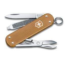 Victorinox Classic SD Alox Colors, 58 mm, kleines Taschenmesser Wet Sand