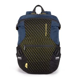 Piquadro PQ-Y Laptoprucksack 14" mit iPad -Fach, Schrim- oder Flaschentasche blue/lime