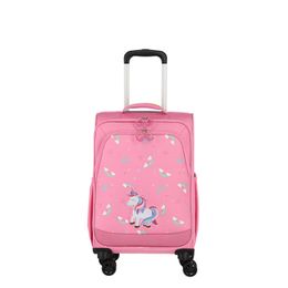 Travelite Minimover Kindertrolley 4-Rollen Einhorn