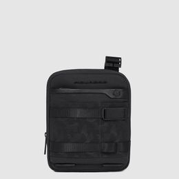 Piquadro FX Umh&auml;ngetasche mit iPad -Fach Schwarz