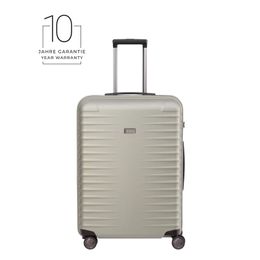 TITAN® TITAN LITRON 4-Rollen Trolley M 69 cm + Gratis Hotelgutschein Champagner