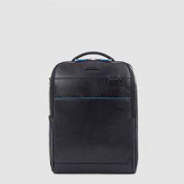 Piquadro Blue Square Revamp Laptop-Rucksack 15,6" mit iPad -Fach Nachtblau