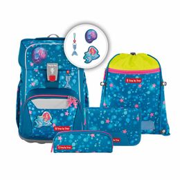 Step By Step GIANT Der gro&szlig;e Schulranzen, 5-teiliges Set Mermaid Lola