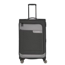 Travelite Viia Trolley L 4-Rollen erweiterbar Schiefer