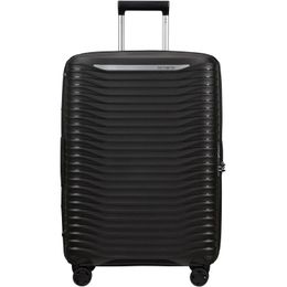 Samsonite Upscape Trolley mit 4 Rollen erweiterbar 68cm + GRATIS HOTELGUTSCHEIN Schwarz