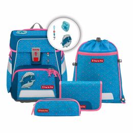 Step By Step SPACE Schulranzen-Set, 5-teilig Dolphin Pippa