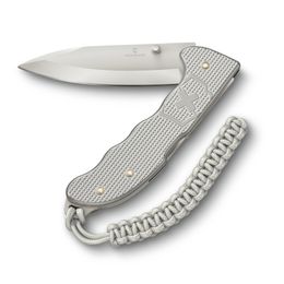 Victorinox Evoke Alox Grosses Taschemesser, Klappbares Messer silber