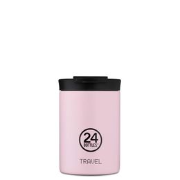 24Bottles Travel Tumbler Pastel 350ml Candy Pink