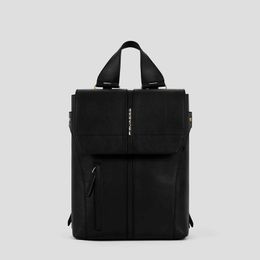 Piquadro Ray Damen Laptop-Rucksack mit iPad -Fach schwarz