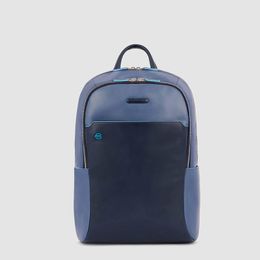 Piquadro Blue Square Großer Laptoprucksack mit 15,6" Notebookfach blu blu
