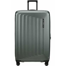 Samsonite Nuon Trolley mit 4 Rollen erweiterbar 81cm + GRATIS HOTELGUTSCHEIN Matt Sage Khaki