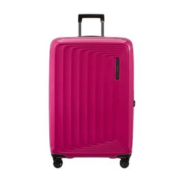 Samsonite Nuon Season Trolley mit 4 Rollen erweiterbar 75cm + GRATIS HOTELGUTSCHEIN Metallic Ruby