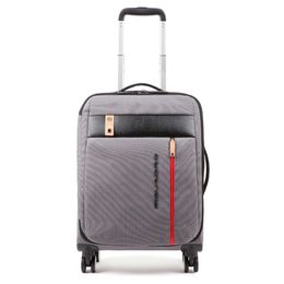Piquadro Blade Handgep&auml;cktrolley Ultra slim mit 4 Rollen grau