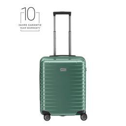 TITAN® TITAN LITRON 4-Rollen Kabinentrolley 55 cm + Gratis Hotelgutschein Traubengrün