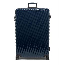 Tumi 19 Degree Erweiterbarer Aufgabekoffer für längere Reisen 77,5cm; glänzend Navy + GRATIS HOTELGUTSCHEIN