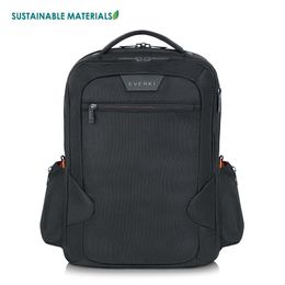 Everki Studio ECO Erweiterbarer Laptop-Rucksack, bis zu 15 Zoll Schwarz