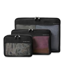 Briggs & Riley Briggs & Riley Travel Essentials Check In Packing Cube 3-teilige Set Black