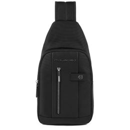 Piquadro Brief Quertr&auml;gertasche schwarz