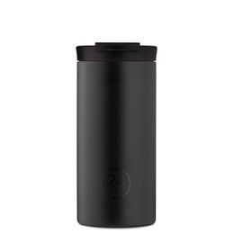 24Bottles Travel Tumbler Basic 600ml Tuxedo Black