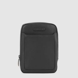 Piquadro Modus Special Pocket Crossbody Bag mit iPad mini-Fach Schwarz
