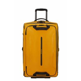 Samsonite Ecodiver Reisetasche mit Rollen 67 cm + GRATIS HOTELGUTSCHEIN Gelb