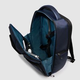 Piquadro W129 Reise-Rucksack mit Laptop-Fach 17" Schwarz