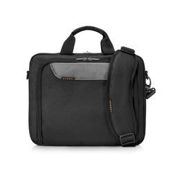 Everki ADVANCE ECO Laptoptasche, bis 14,1-Zoll Notebookfach Schwarz