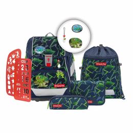 Step By Step 2IN1 PLUS Schulranzen-Set, 6-teilig Wild T-Rex Taro