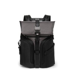 Tumi Alpha Bravo Logistics Rucksack mit Klappdeckel Charcoal
