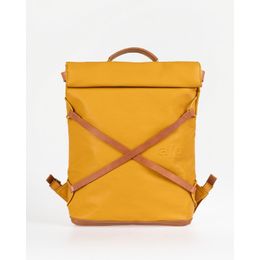 Aunts & Uncles aunts & uncles Japan Yokohama Rolltop Rucksack mit 13" Notebookfach mustard