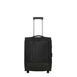 Travelite Crosslite Trolley S 2-Rollen erweiterbar Schwarz