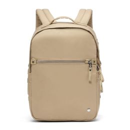 Pacsafe W 10L Anti Theft Backpack Taupe