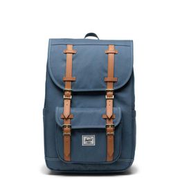 HERSCHEL Little America Backpack Mid-Volume - 21L Blue Mirage/White Stitch