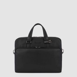 Piquadro Modus Special Laptoptasche 15,6" mit iPad Pro 12,9"-Fach Schwarz