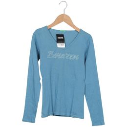 United Colors Of Benetton Langarmshirt Damen Gr&ouml;&szlig;e XXS Second Hand hellblau