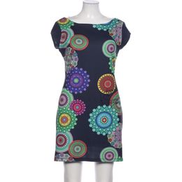 Desigual Kleid Damen Größe XL Second Hand blau