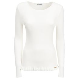 Influencer Pullover Damen Gr&ouml;&szlig;e M wei&szlig;