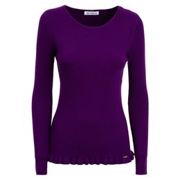 Influencer Pullover Damen Gr&ouml;&szlig;e M lila