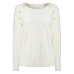 Influencer Pullover Damen Gr&ouml;&szlig;e S wei&szlig;