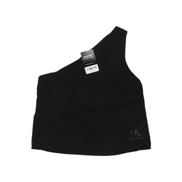 Calvin Klein Jeans Top Damen Gr&ouml;&szlig;e XS Second Hand schwarz