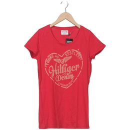 Tommy Jeans T-Shirt Damen Gr&ouml;&szlig;e XL Second Hand rot