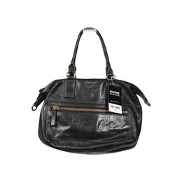Fossil Handtasche gross Leder Damen Gr&ouml;&szlig;e One Size Second Hand schwarz