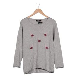 Zwillingsherz Pullover Damen Gr&ouml;&szlig;e S Second Hand grau