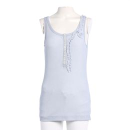 Marc Cain Top / Seidentop Damen Gr&ouml;&szlig;e L Second Hand hellblau