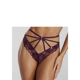 JETTE Tanga violett Gr. 32/34 f&uuml;r Damen. Figurbetont