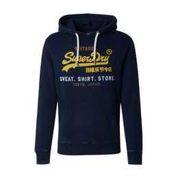 Superdry Sweatshirt 'Cali' Herren Größe XXXL navy / ocker / goldgelb / weiß