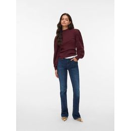V&eacute;ro Moda Vero Moda Pullover in Bordeaux - 62% | Gr&ouml;&szlig;e XS | Damen-pullover-cardigans