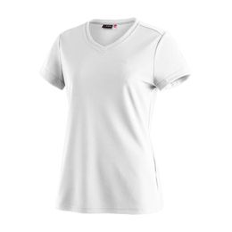 Maier Sports Funktionsshirt "Trudy" in Wei&szlig; - 51% | Gr&ouml;&szlig;e 38 | Damen-outdoor-tops-shirts