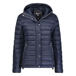 Geographical Norway Steppjacke "Bubulle" in Dunkelblau - 71% | Gr&ouml;&szlig;e M | Damenjacken