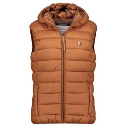 Geographical Norway Steppweste "Vatikotal" in Camel - 60% | Gr&ouml;&szlig;e XL | Damenjacken